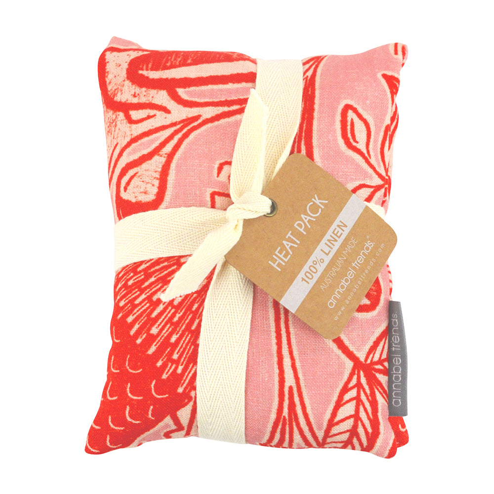 Heat Pillow - Linen - Trailing Natives – Annabel Trends