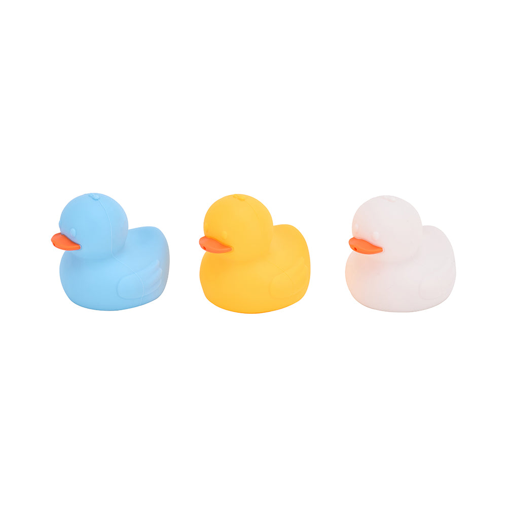 Silicone Squeezy Bath Toys - Duck 3pc – Annabel Trends