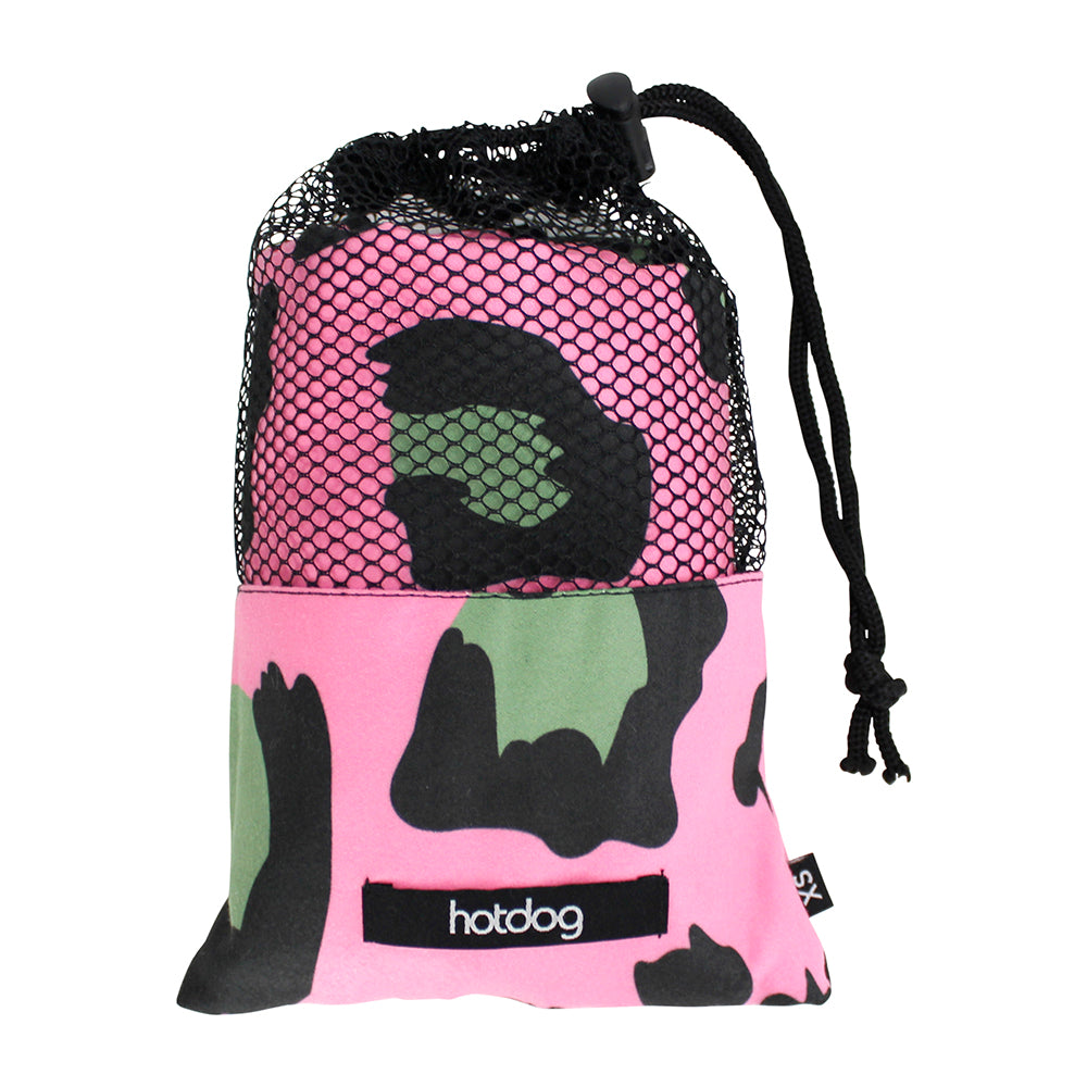 Hot Dog - Beach Hoodie Towel - Pink Ocelot – Annabel Trends
