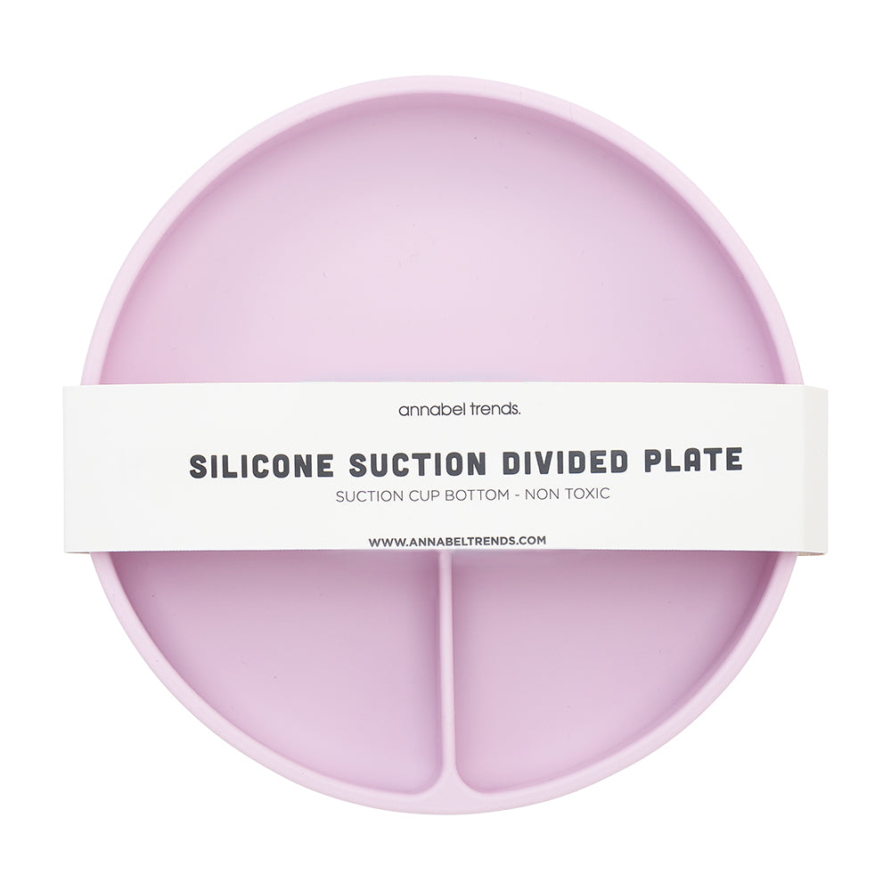 Silicone Suction Divided Plate – Annabel Trends