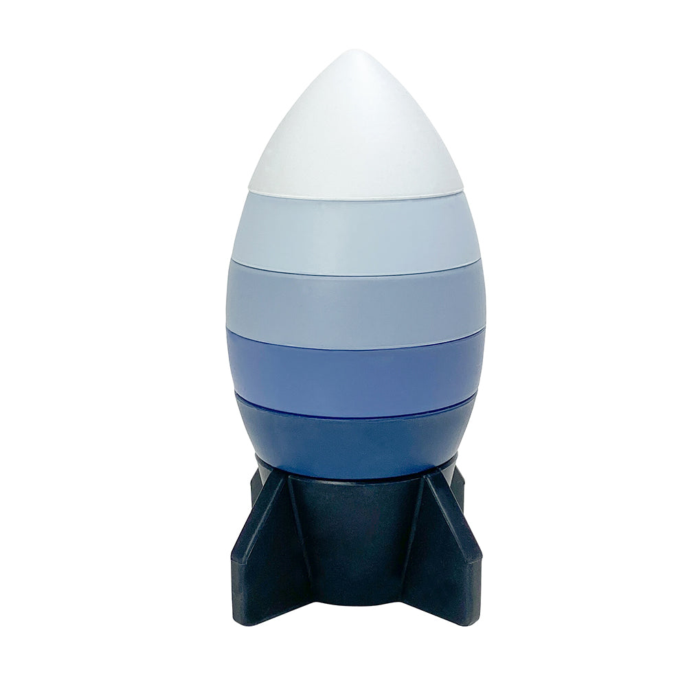 Silicone Stackable Toy - Rocket – Annabel Trends